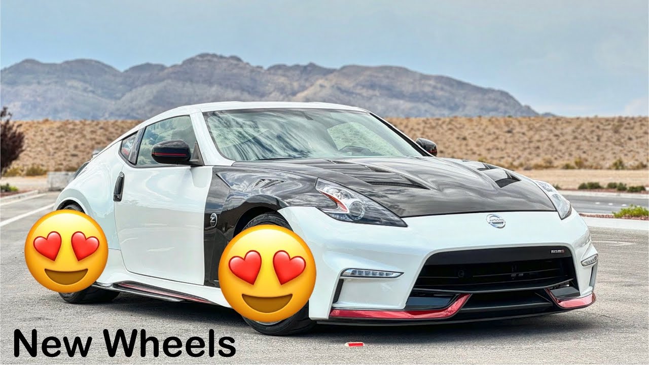 New Wheels & New CF Diffuser For The 370z - YouTube