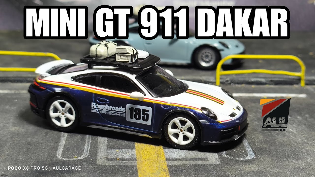 1/64 911 Porsche Dakar Roughroads livery (kinda rothmans) by Mini GT ...