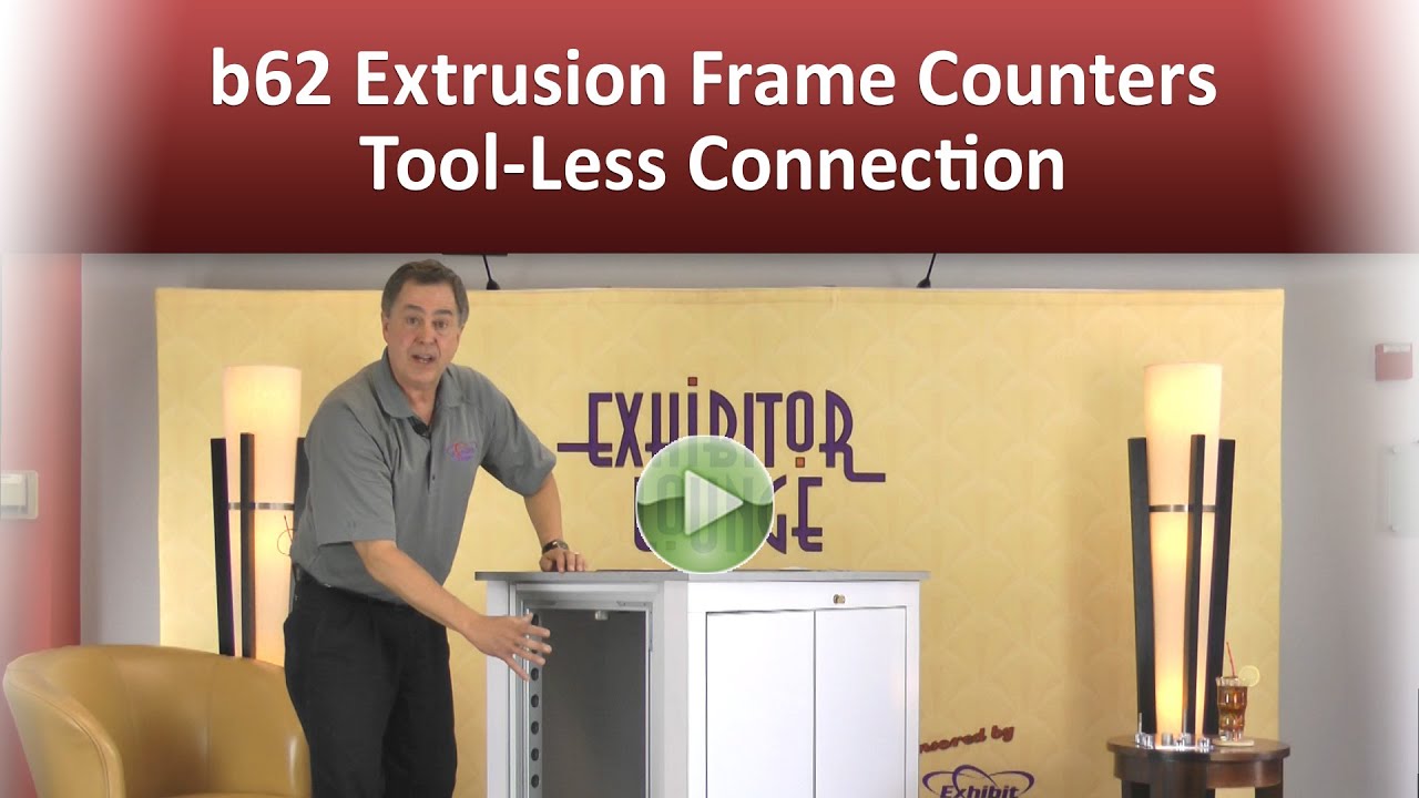 b62 Extrusion Frame Counters – Tool-Less Connection - YouTube