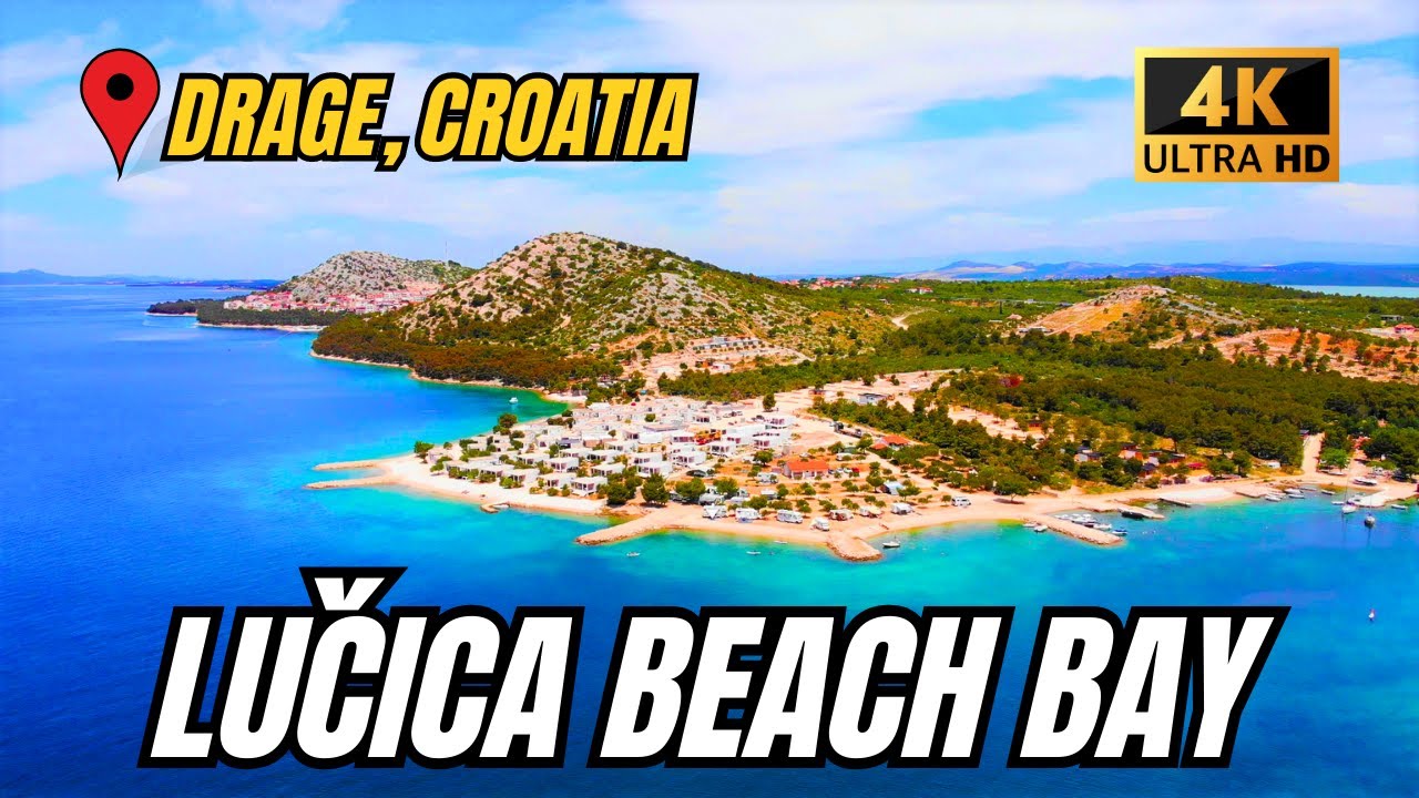 LUČICA BEACH BAY - DRAGE, CROATIA 4K - YouTube