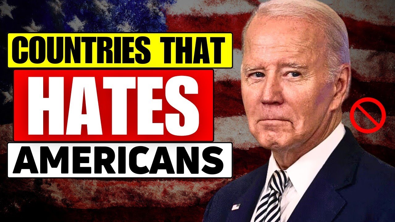 Top 10 Countries That Have Negative Sentiments Towards Americans - YouTube