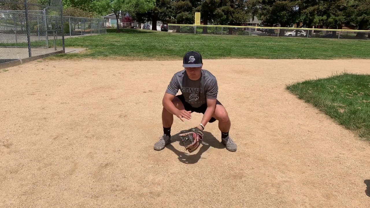 Ground Ball Short Hop Drill | Sunnyvale Baseball - YouTube