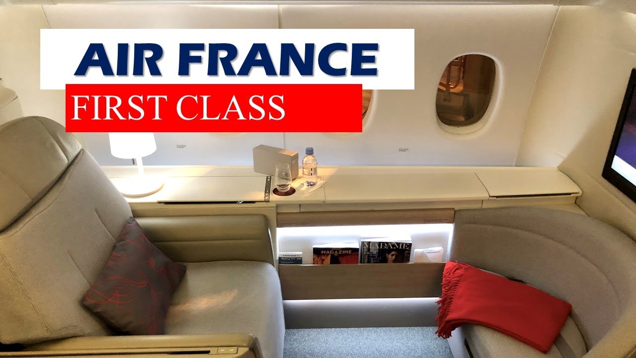 AIR FRANCE FIRST CLASS, B777 PARIS to HONG-KONG review !! - YouTube