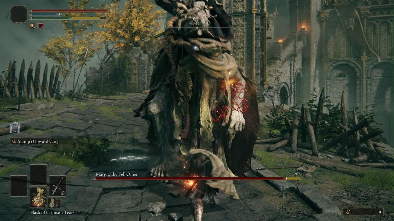 ELDEN RING - Margit, The Fell Omen Boss Fight - YouTube