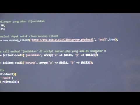 TWS | Web Service - NuSOAP - YouTube