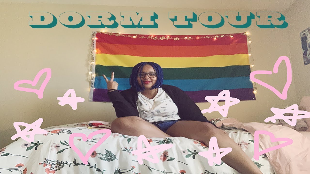Cute (kinda unfinished) UNCC Dorm - Affordable Decor - YouTube