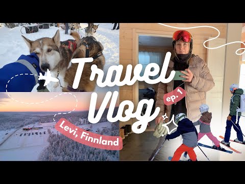 -22 Grad in Levi, Finnland ❄️🇫🇮 | Winterurlaub in Lappland, Reisen mit Kindern, Mama-Vlog