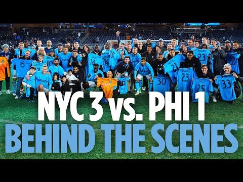 BEHIND THE SCENES | NYCFC vs. Union | 10.28.18