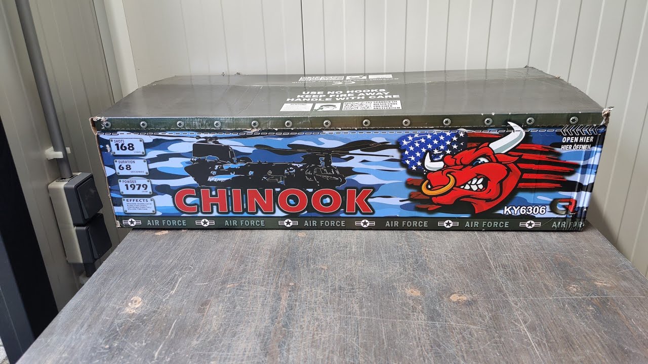 Chinook - China Red 2023-2024 - YouTube
