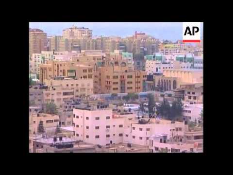 WRAP Morning scenes following ceasefire agreement, AUDIO of gunfire