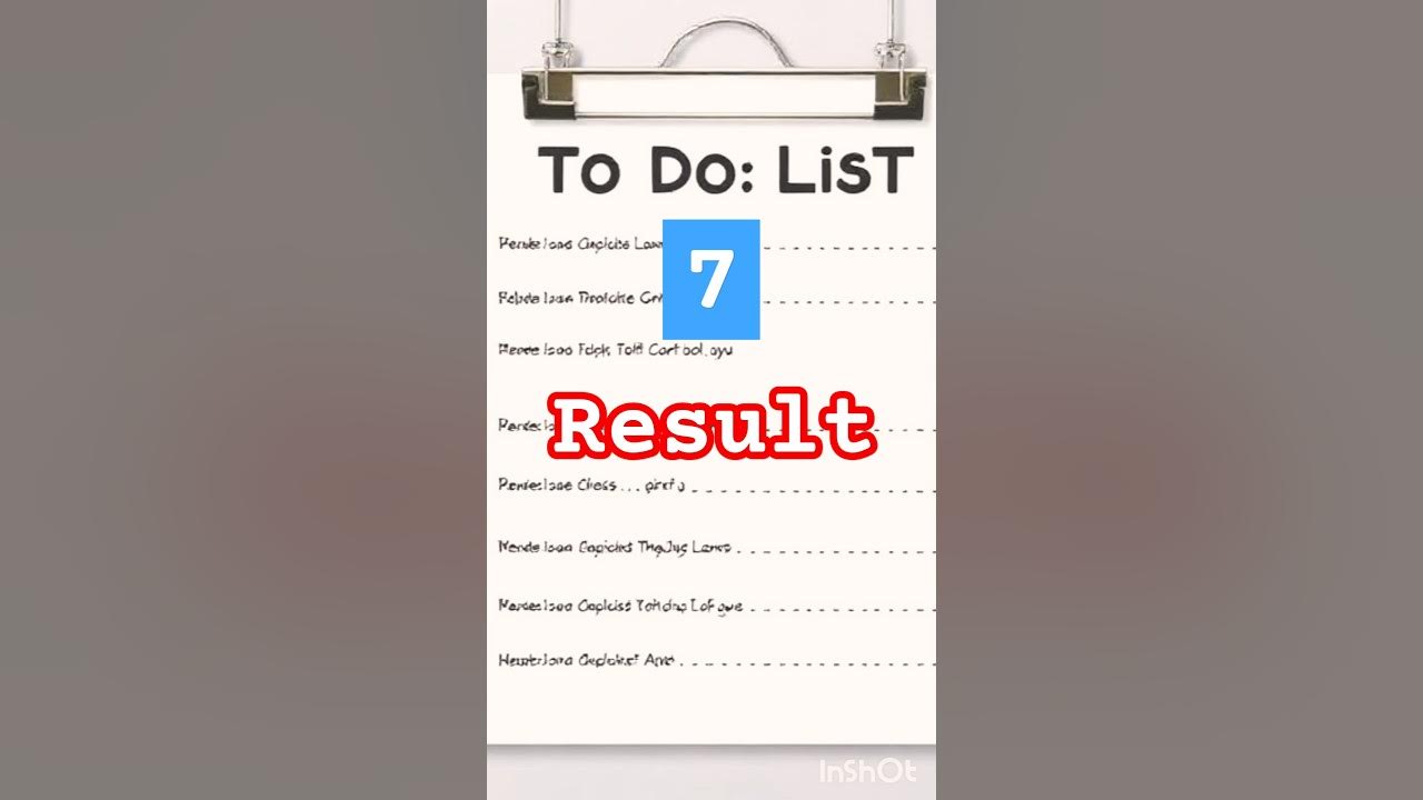 To-do List 7 RESULT #studywithmeandmycat #motivation - YouTube
