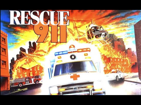[4k] Gottlieb RESCUE 911 Dated 1994 Pinball Arcade Play - YouTube