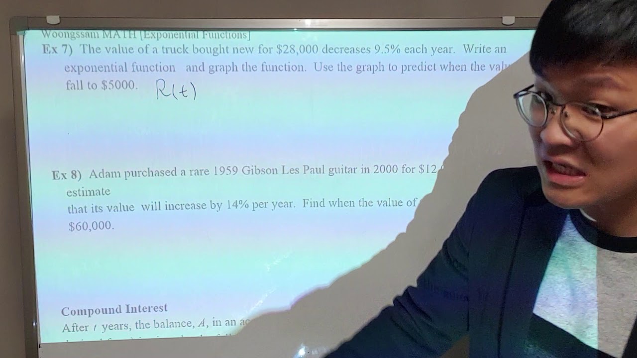 Application Of Exponential Function 2 YouTube Application Of Exponential Function 2 YouTube
