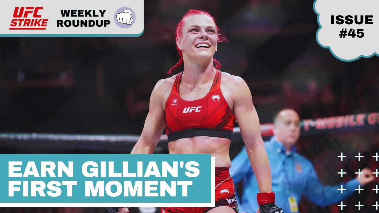 CANADA STAND UP! Earn Gillian Robertson's First Moment (UFC Strike ...