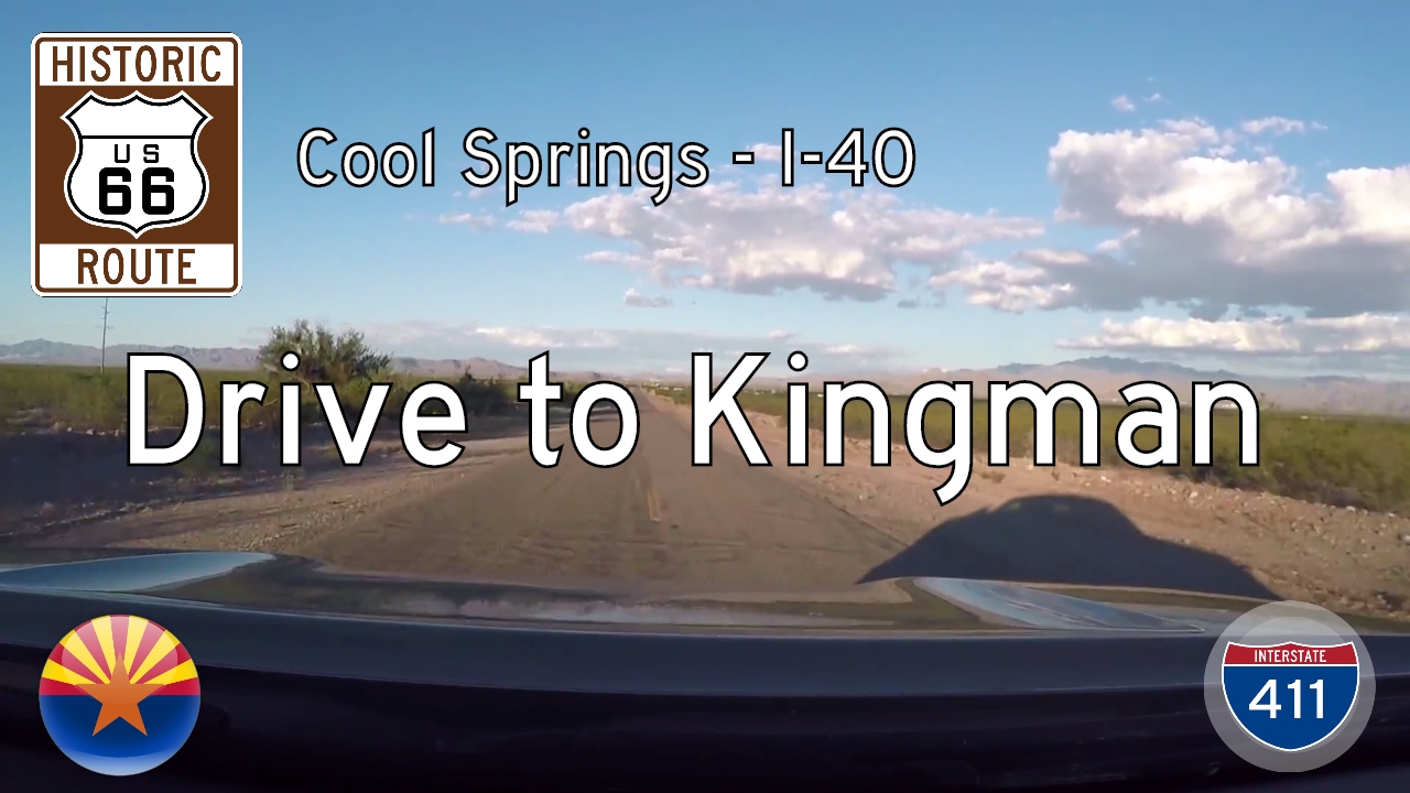 Historic Route 66 - Cool Springs - Interstate 40 - Arizona | Drive ...