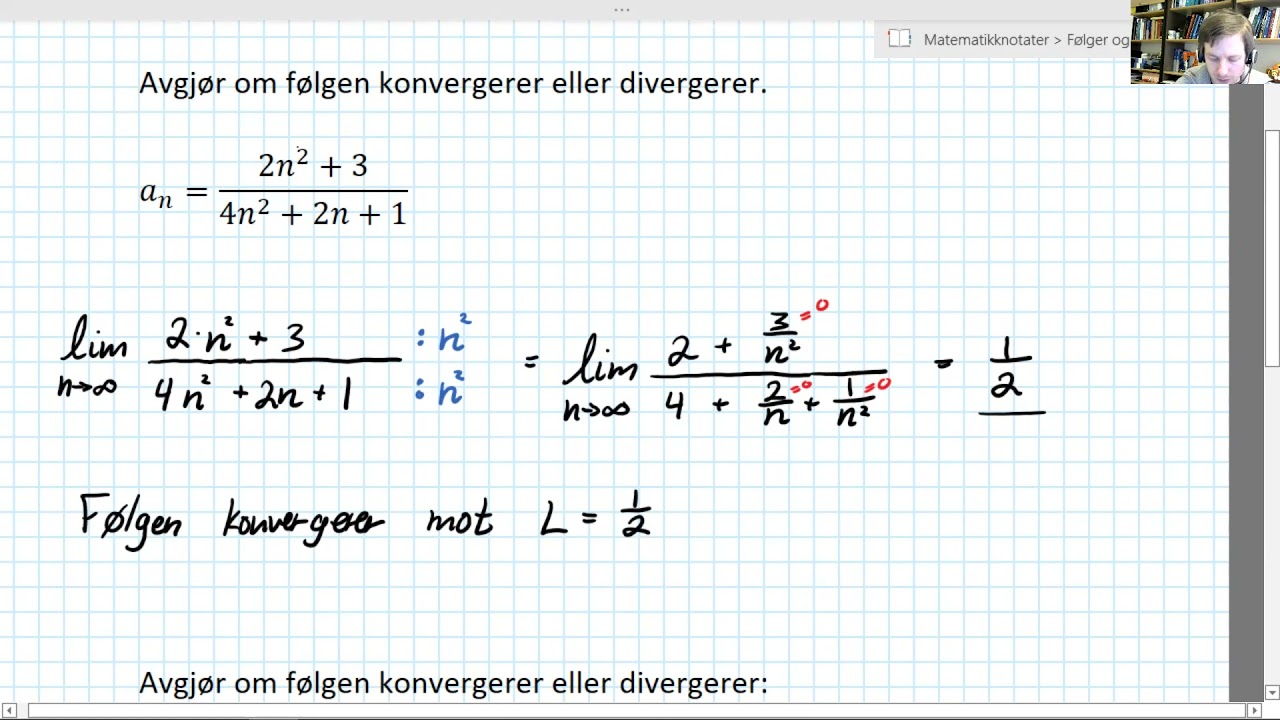 Rekker 3 - Følger og konvergens - YouTube
