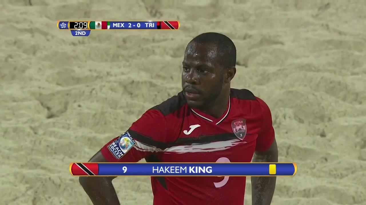 YELLOW CARD Trinidad, Hakeem KING No. 9 - YouTube