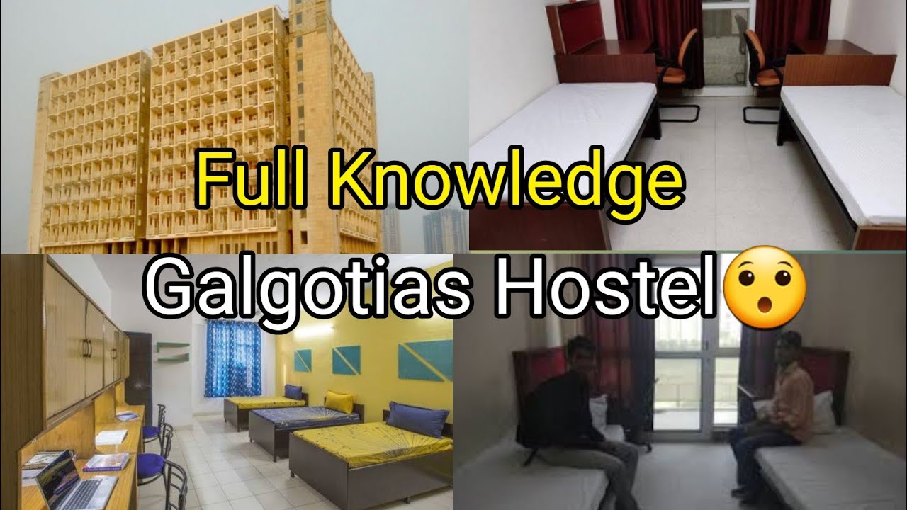 Full Details Galgotias University Hostel 😯 - YouTube