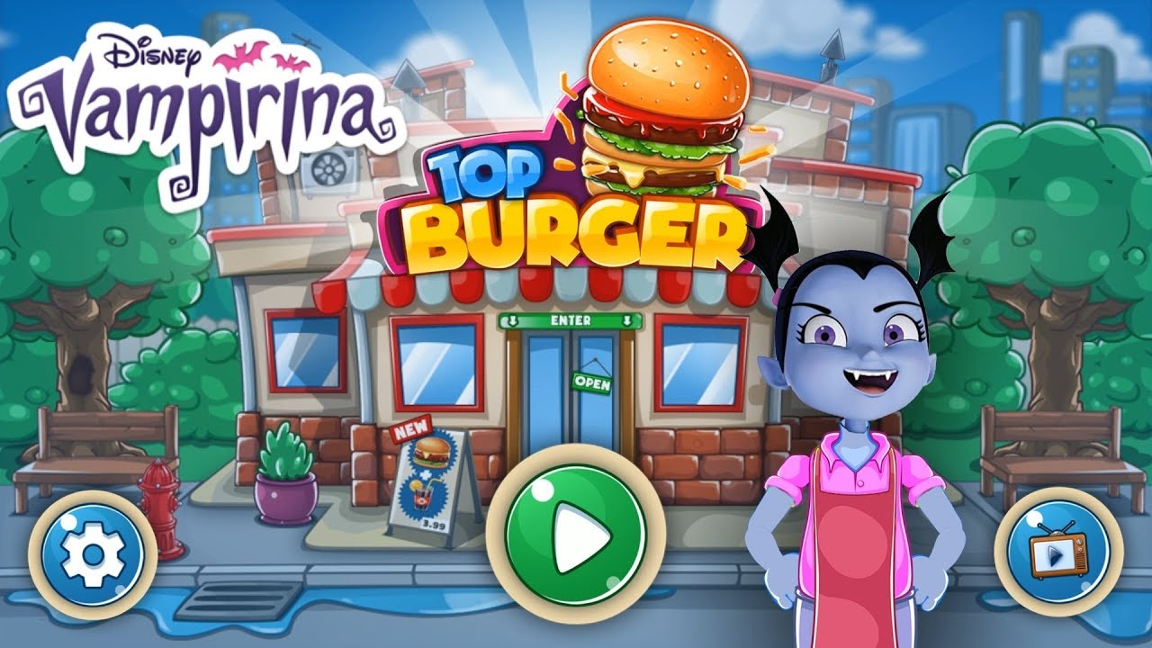 Vampirina - Hamburguesa ¡Pedidos rapidos! - Top Burger Vampire Cooking ...