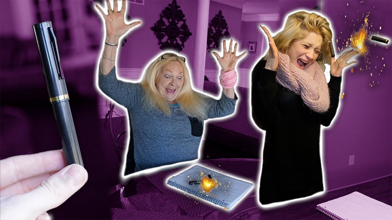 EXPLODlNG PEN SCARE - YouTube
