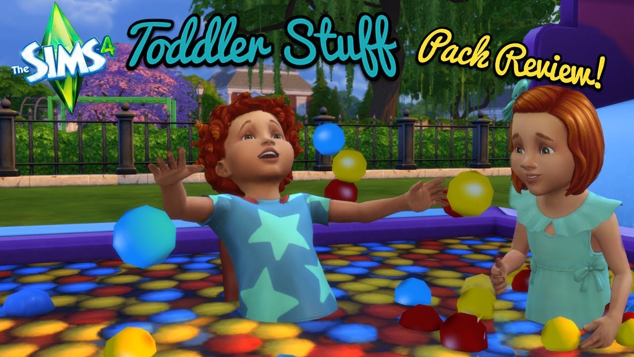 The Sims 4 | Toddler Stuff Pack Review! CAS and Build/Buy! - YouTube
