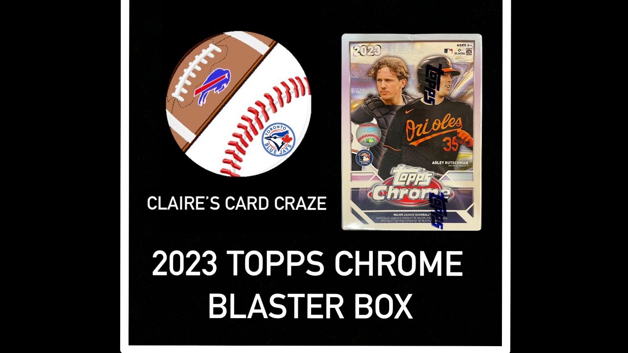 2023 Topps Chrome Blaster Box! - YouTube