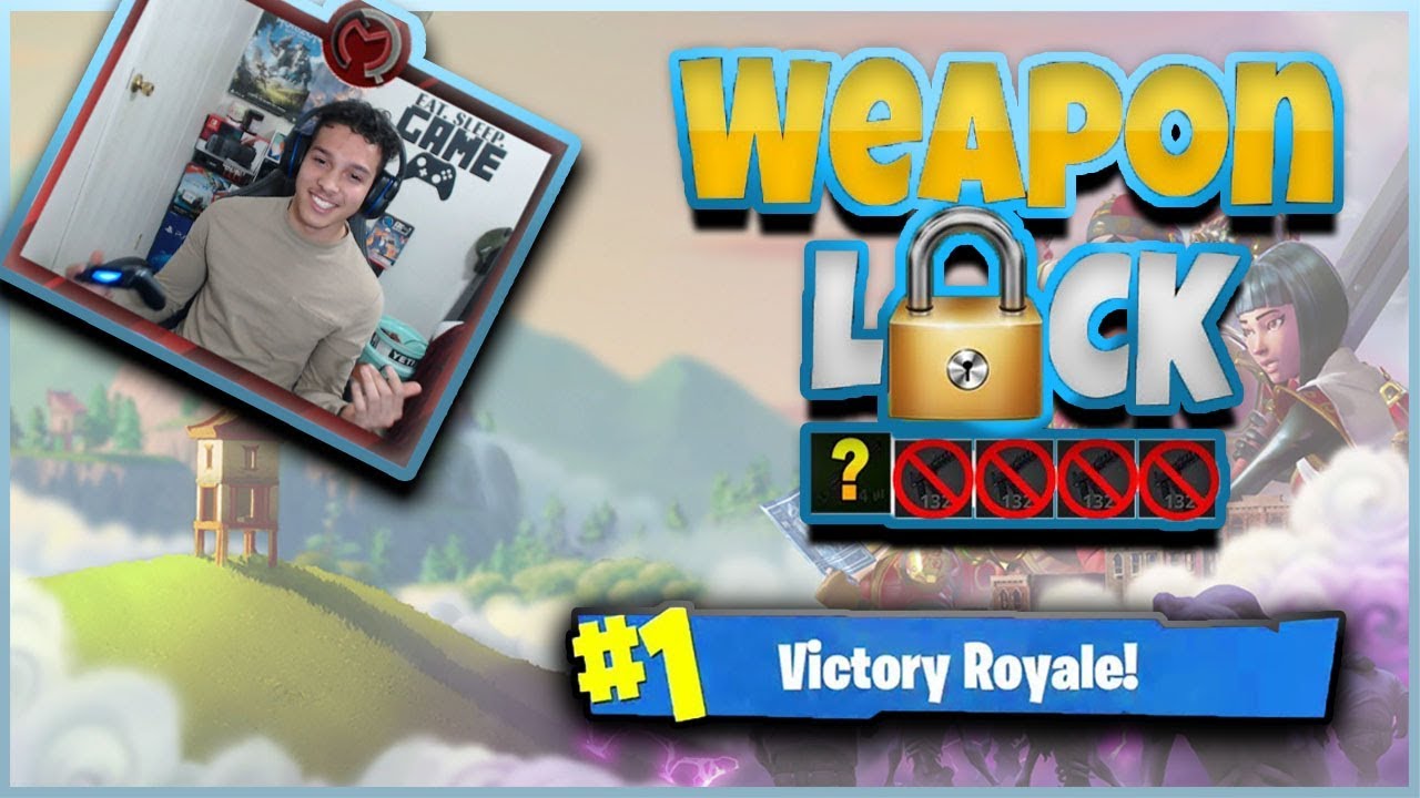 THE ONE GUN CHALLENGE in Fortnite: Battle Royale - YouTube