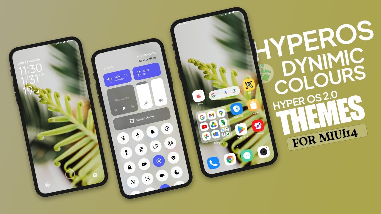 Try Latest HyperOS 2.0 Themes | HyperOS 2.0 Lock Screen in MIUI ...