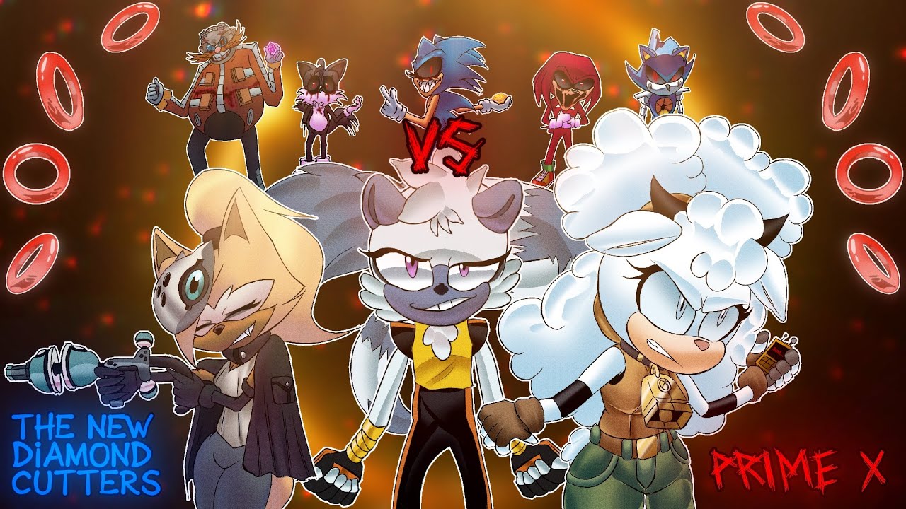 (Sketch Animatic Teaser) Prime X (Sonic.Exe) vs The New Diamond Cutters (Sonic IDW) - YouTube