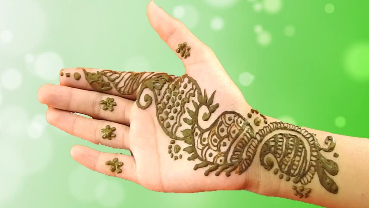 New Mehndi Kalamkari designs | mehndi ke design book | henna mehndi ...