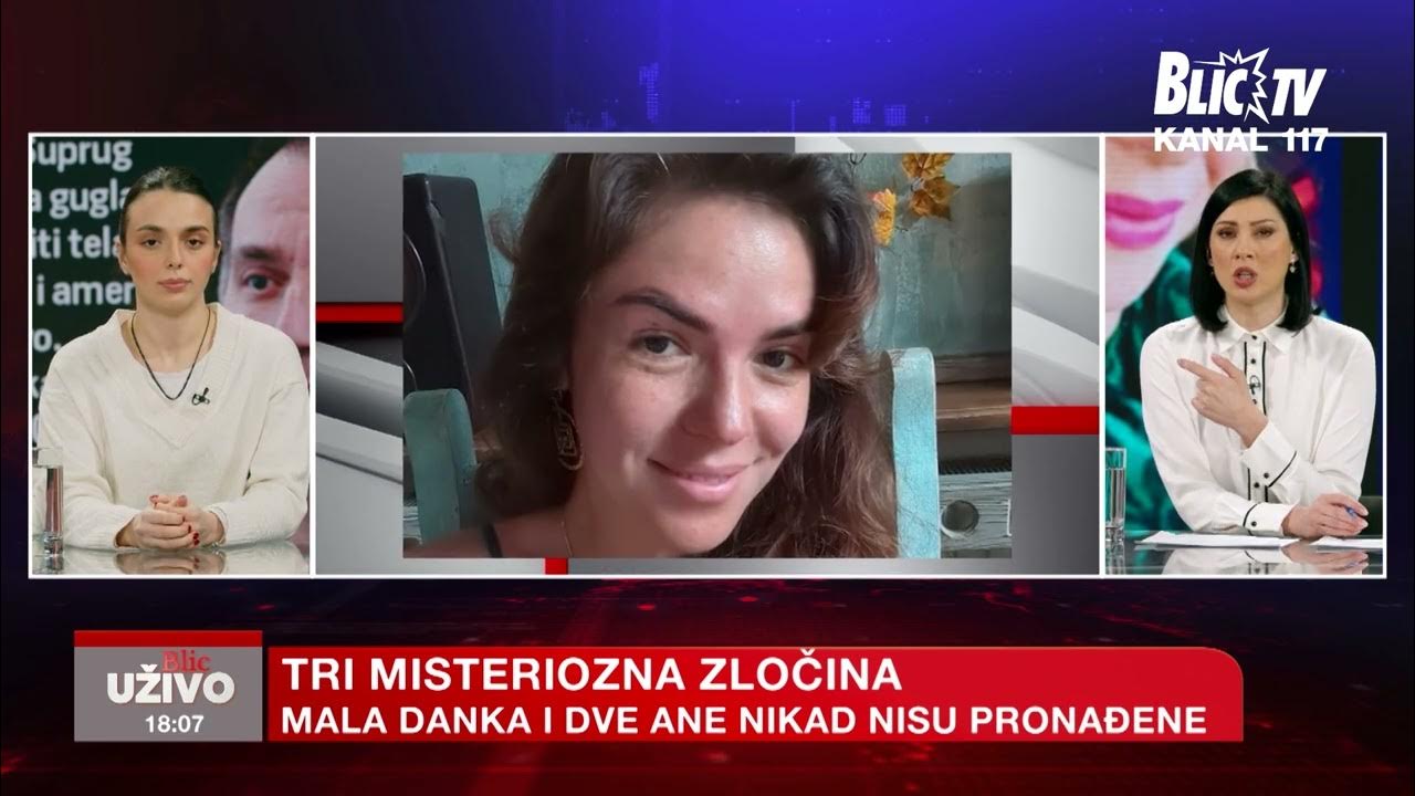 TRI MISTERIOZNA ZLOČINA - Danka Ilić, Ana Volš i Ana Knežević NIKADA NISU PRONAĐENE | BLIC UŽIVO ...