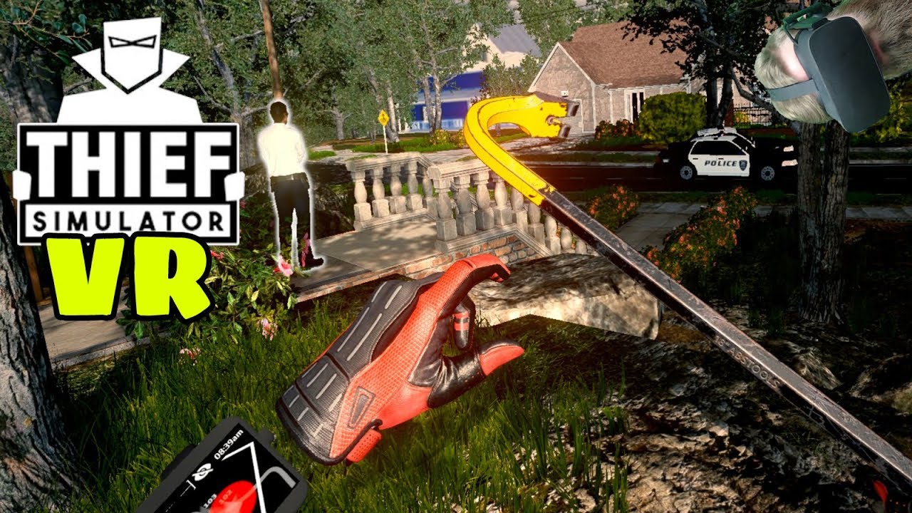 Robbing houses in VR! | Thief Simulator VR (Oculus Rift S) - YouTube