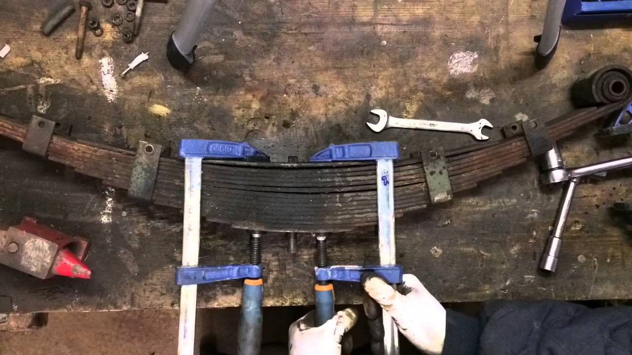 [Tuto]#1 Démontage suspension à lame en toute sécurité [fr] - YouTube