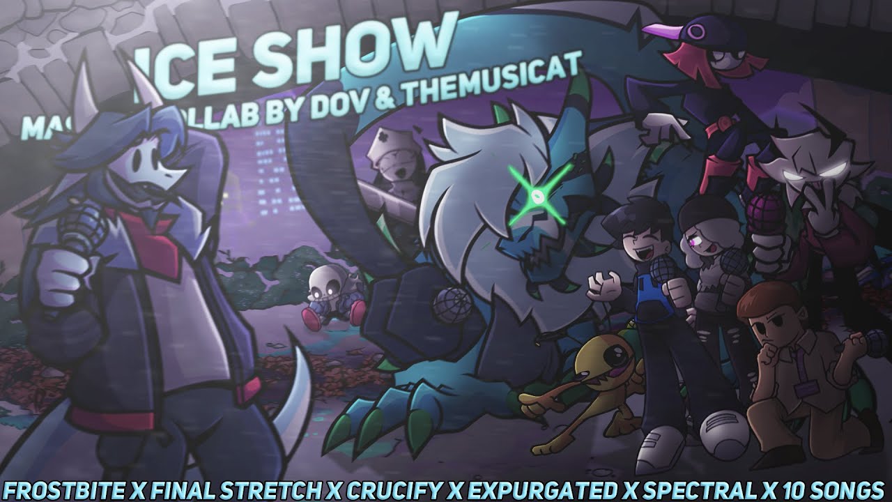"Ice Show" / Frostbite x Final Stretch x Expurgated x 12 songs [FNF ...