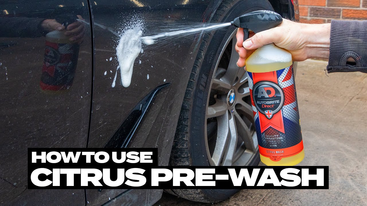 How to use: Citrus Pre-Wash Autobrite Direct - YouTube