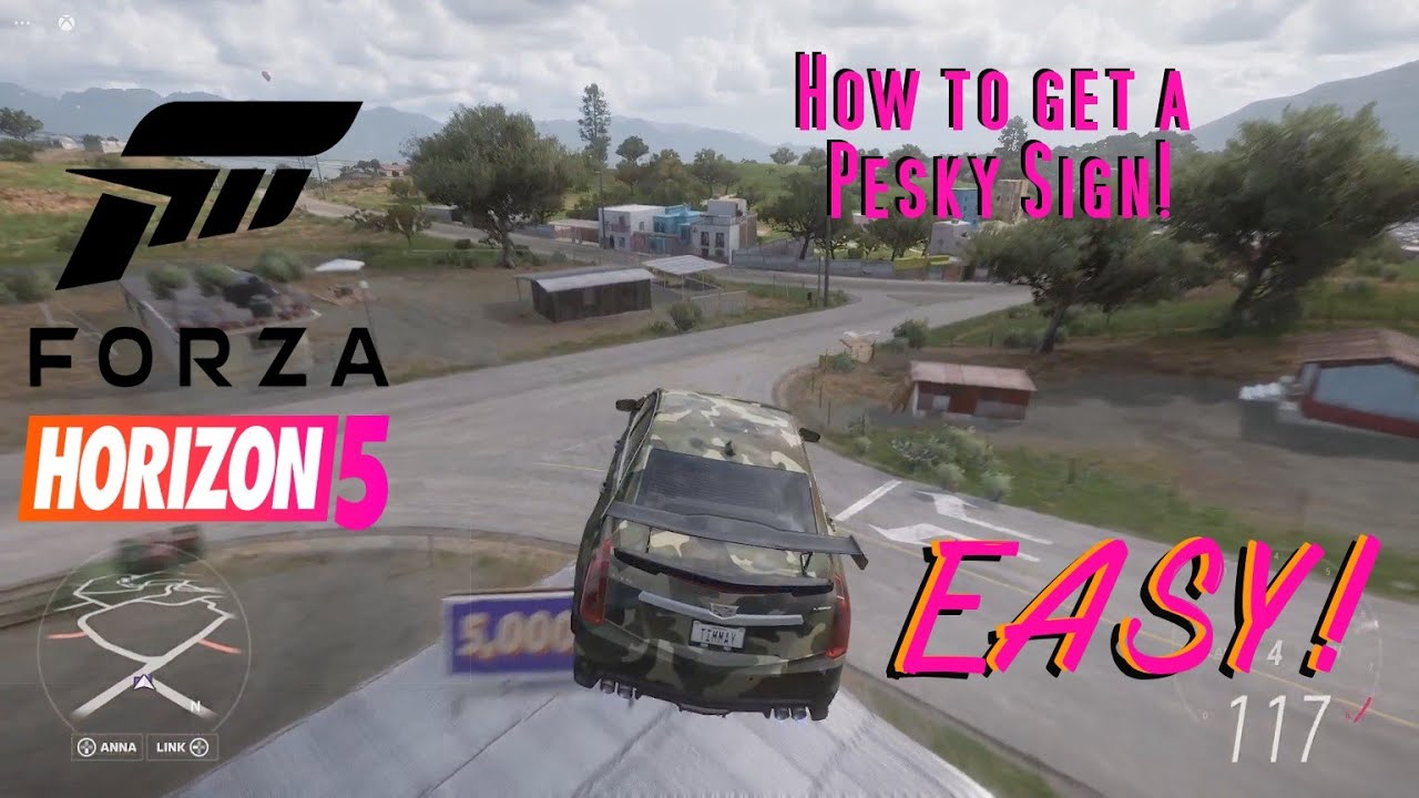 Forza Horizon 5 : How to get XP signs Easy! - YouTube
