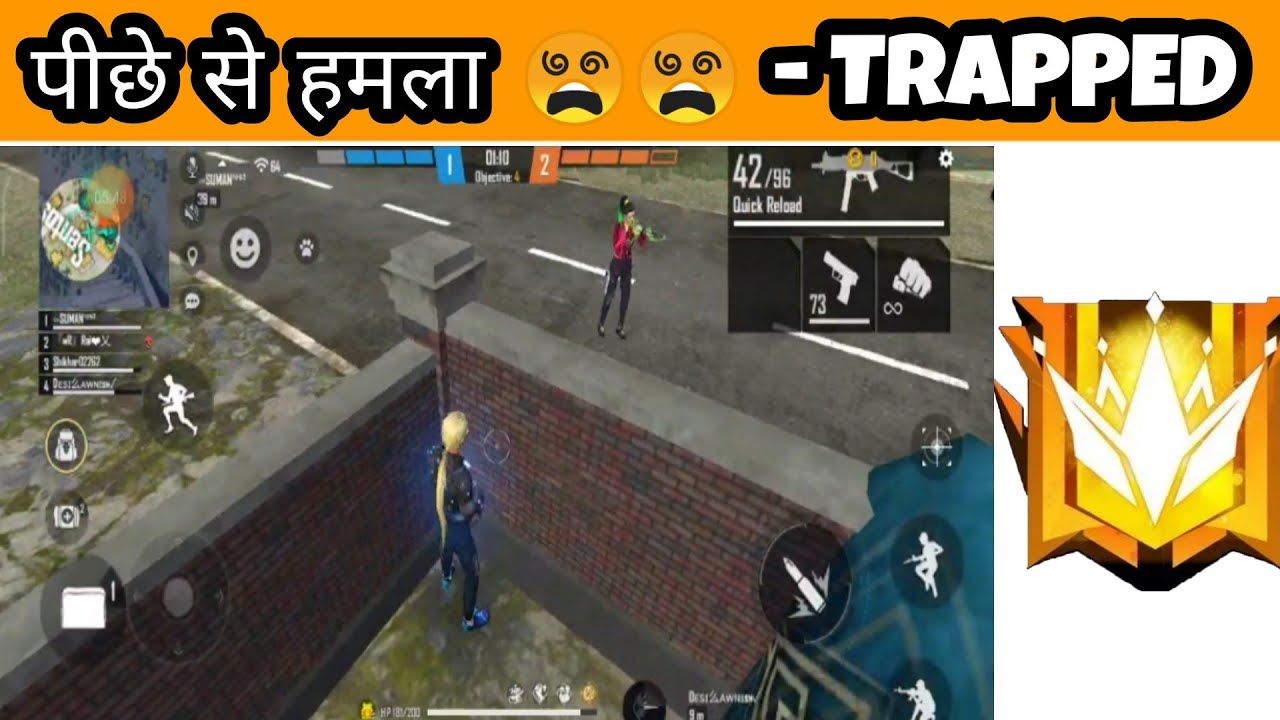 ENEMY ATTACKED FROM BACK 😵😵 | TOPPER YT - YouTube