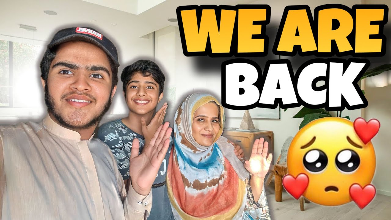 FINALLY WE ARE BACK ON YOUTUBE | UPDATED VIDEO! 😱 #back #vlog - YouTube