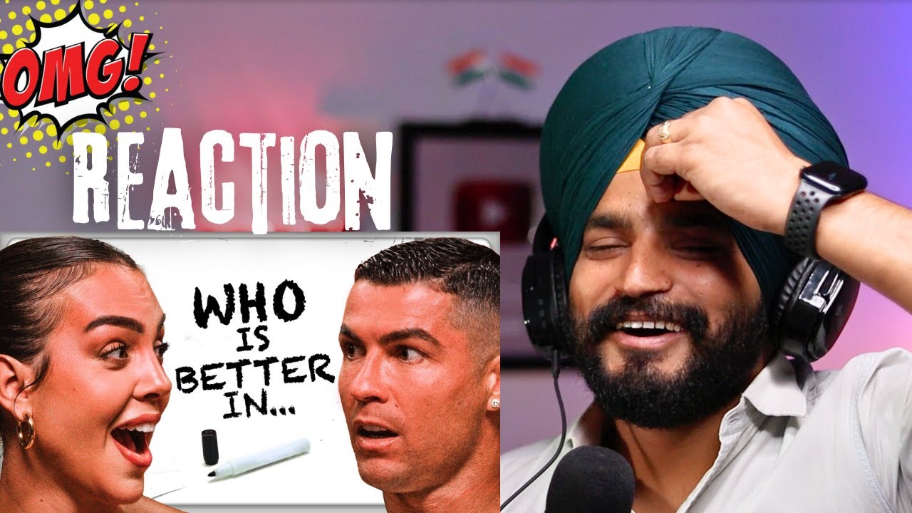 Reaction Discover EVERYTHING about us. Who will win? | Mr.&Mrs. Ronaldo ...