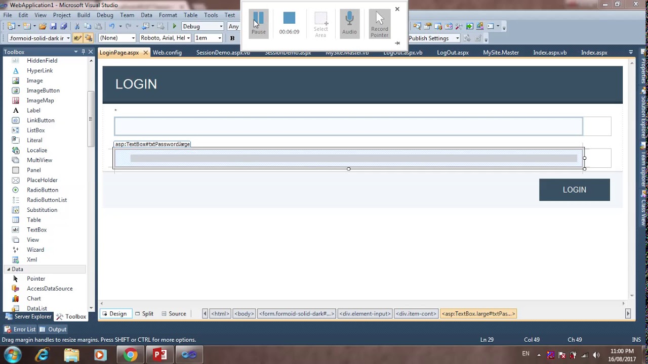 Session Theory and VB.NET Demo in asp.net - YouTube