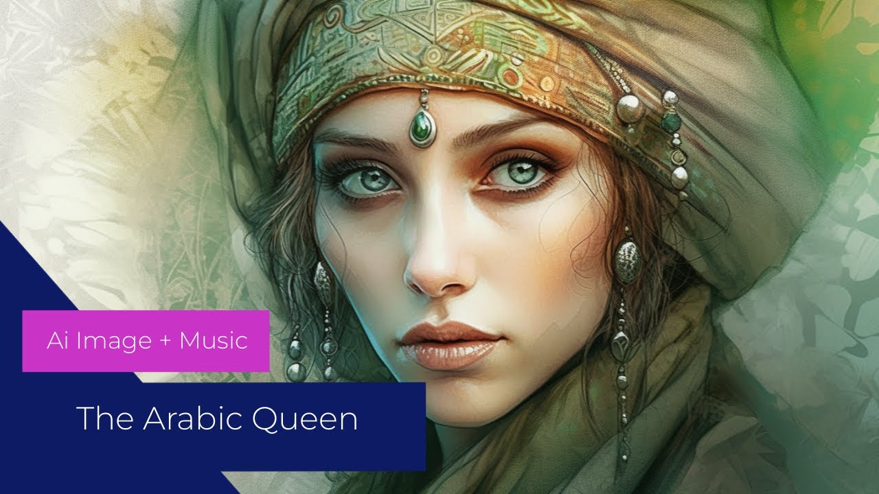 Meet the "Arabic Queen" Living in the Sahara Desert | Ai Image + Music ...