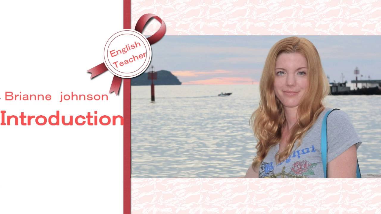 English Teacher Self Introduction - YouTube