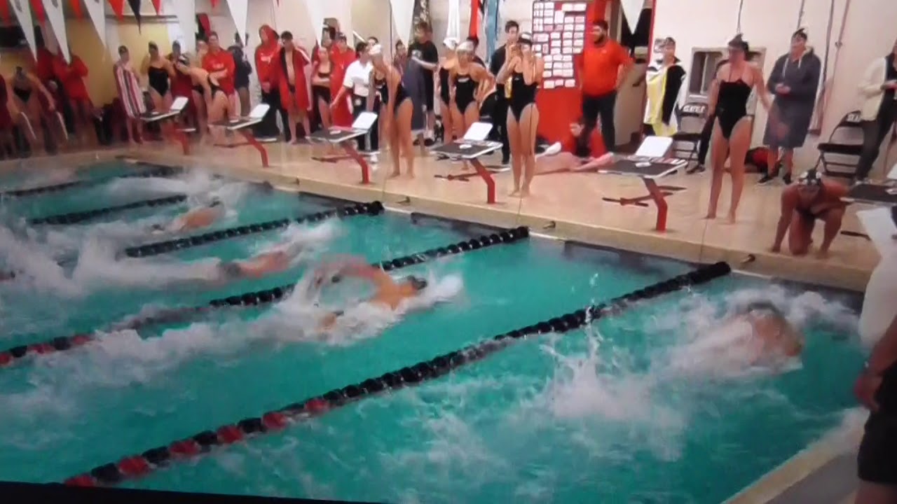 2019 GCU Swimming & Diving Seattle University Day 1 100Fr Florent, Sam ...