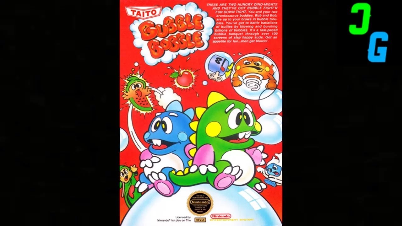 Lets Play: Bubble Bobble - NES (Legacy Video) - YouTube
