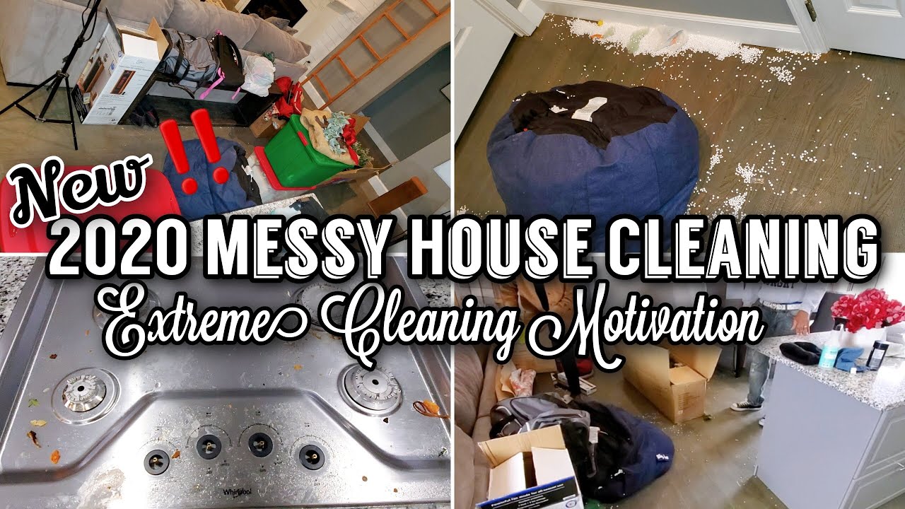 New 2020 Messy House Cleaning | Actual Mess | Extreme Cleaning ...