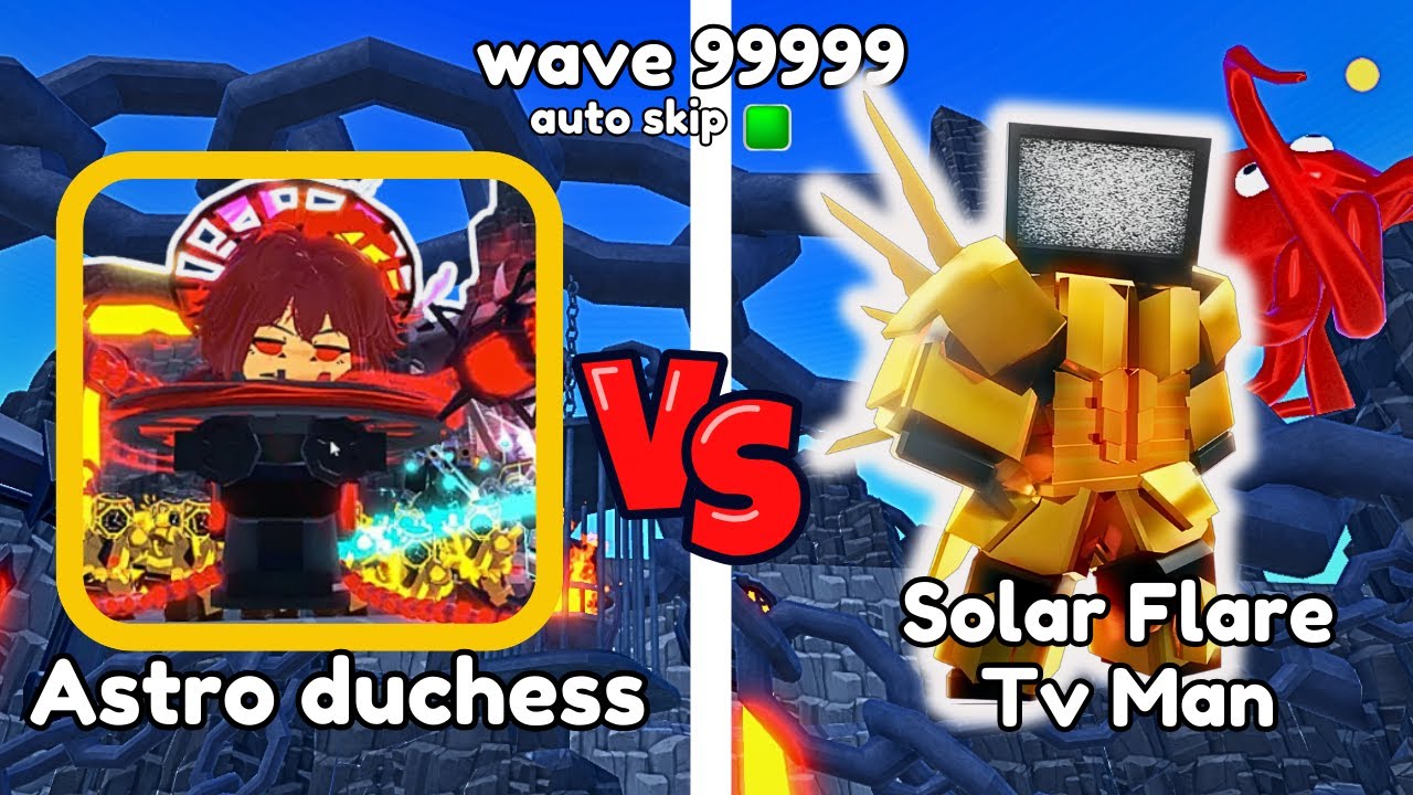 🔥🔥SOLAR FLARE TV MAN TAKES ON ENDLESS MODE Can He SURVIVE? - YouTube