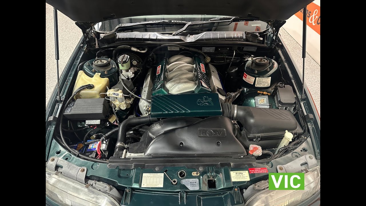 1994 Holden VR Clubsport - Engine Video - YouTube