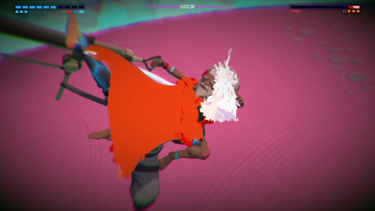 Furi - The Line (Furier difficulty S rank) - YouTube