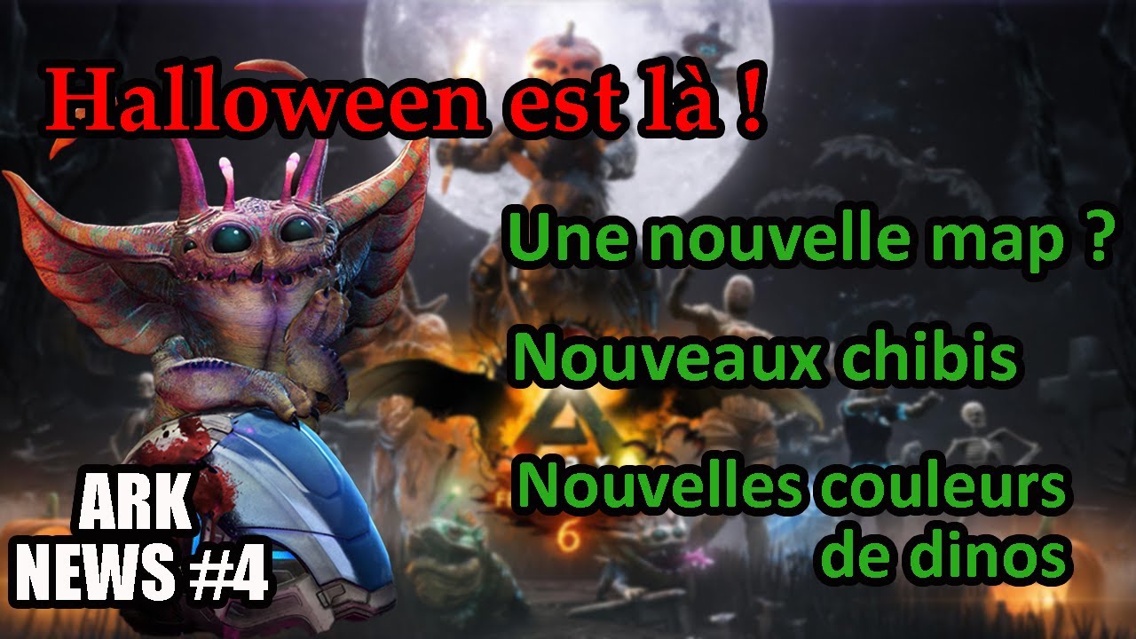 UNE NOUVELLE MAP DANS ARK ? HALLOWEEN ARRIVE ! ARK NEWS #4 FR - YouTube