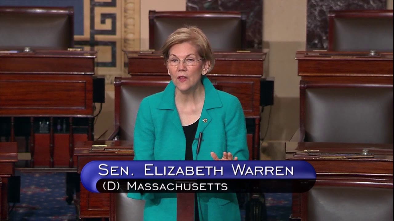 Senator Warren Delivers Floor Speech Opposing Mike Pompeo for Secretary ...